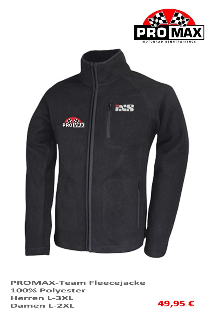 Team-Bekleidung - promax rennstrecke