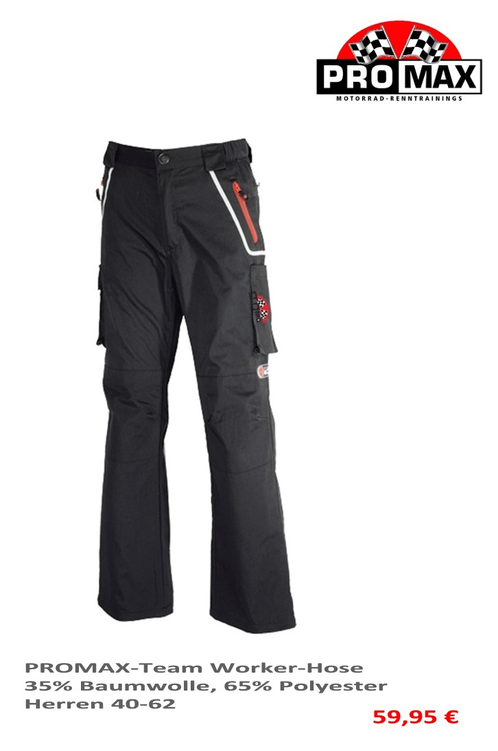 Team-Bekleidung - promax rennstrecke